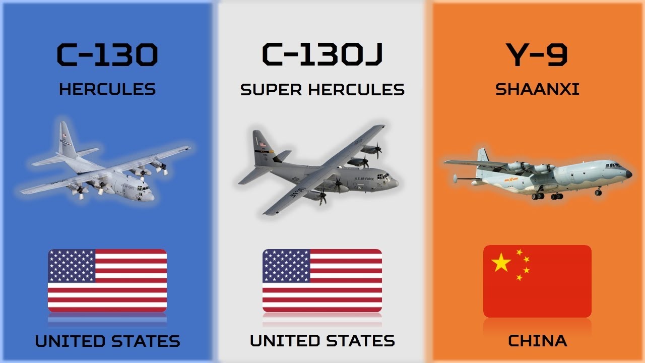 Lockheed C-130 Hercules Vs Lockheed Martin C-130J Super Hercules Vs ...