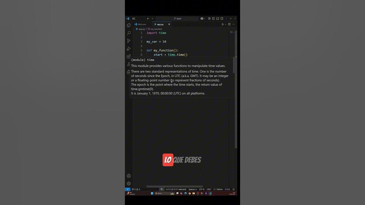 🔥 ¡Este truco de optimización en Python te ahorra tiempo! 🚀 - YouTube