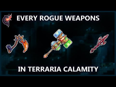 EVERY Rogue Weapons in Terraria Calamity! - YouTube