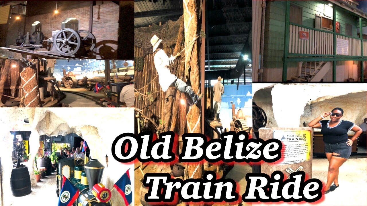 Belize city Central America -The history of Belize and train ride at ...