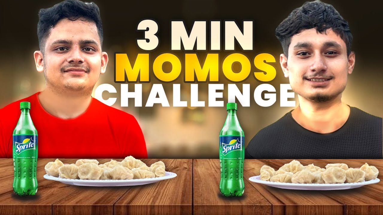 3 MINUTES MOMOS EATING CHALLENGE 🔥EAT TO REPEAT - YouTube