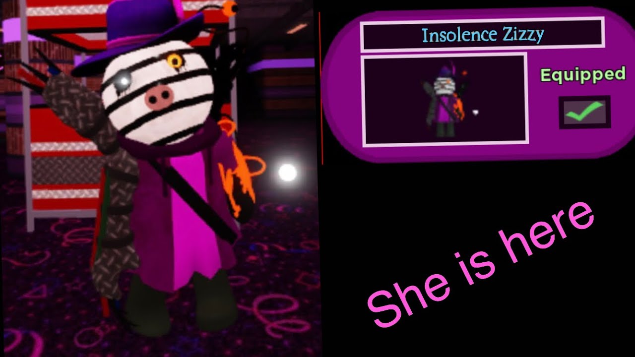 Insolence zizzy has arrived! How to get insolence zizzy in piggy the ...