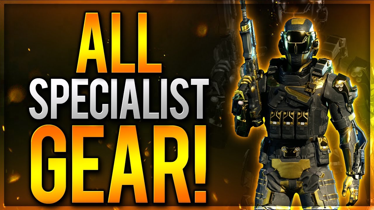 COD BO3: Toutes Les Tenues Spécialiste Héros! (ALL 9 SECRET GEAR) - YouTube
