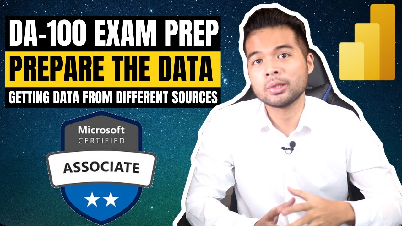 Prepare the Data - Get data from different sources - DA-100 Exam ...