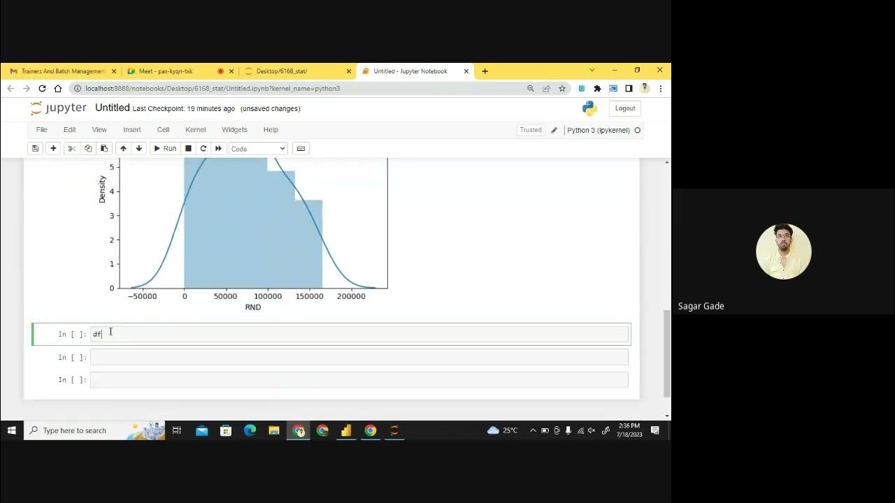 live lecture Data Visualization using Matplotlib and Seaborn details in Hindi/English - YouTube
