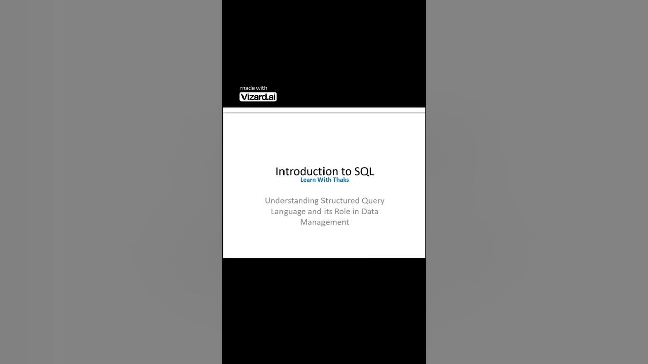 SQL Zero to Hero Series | Day 1: Introduction to SQL BasicsKickstart your journey into SQL ...