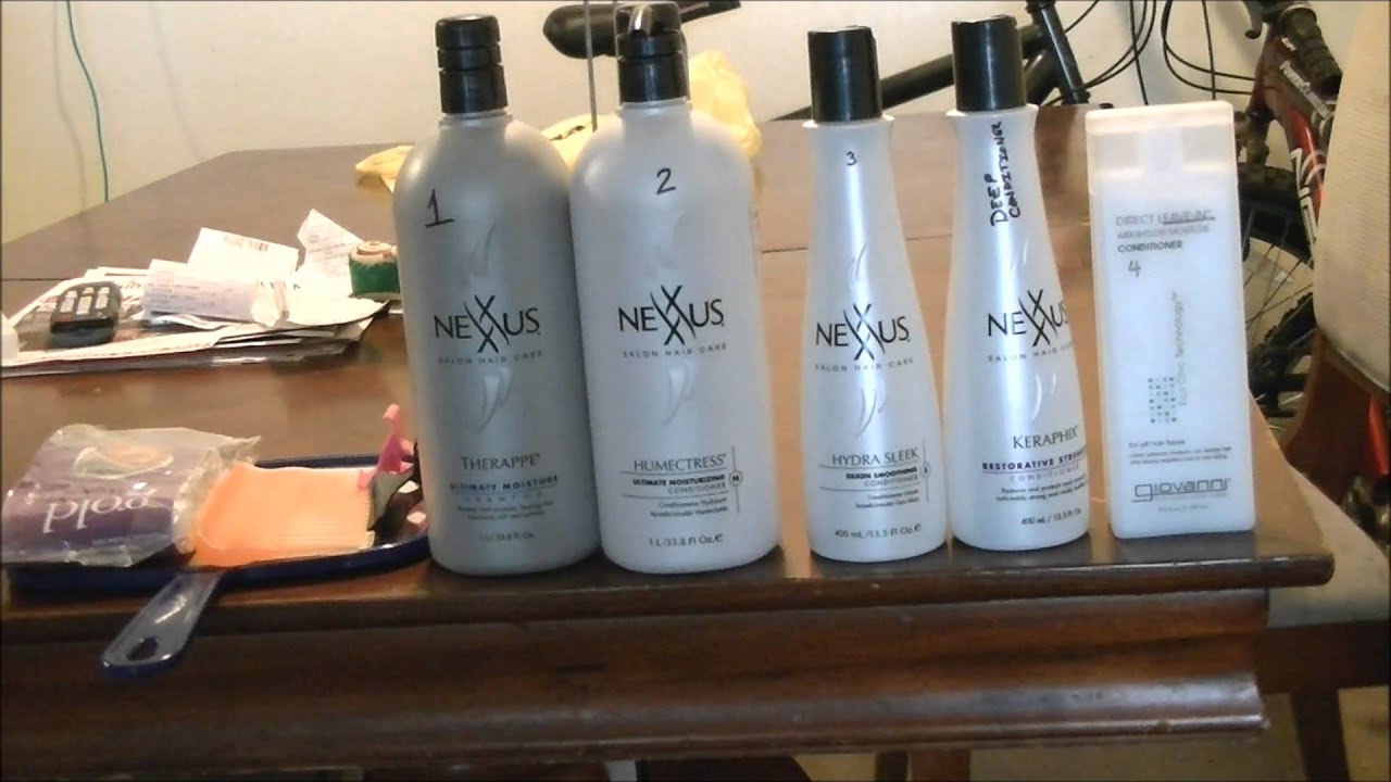 Start of Nexxus on Transitioning hair - YouTube