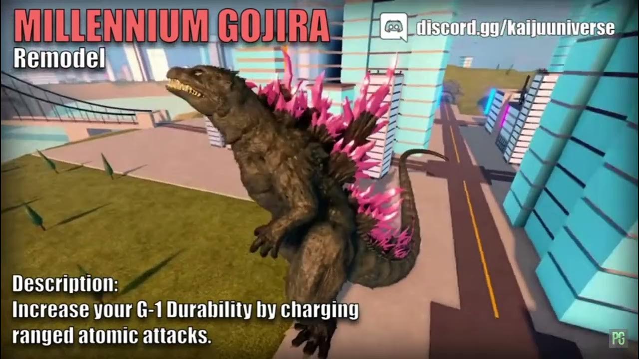 Millennium Godzilla Remodel Teaser | Kaiju Universe - YouTube