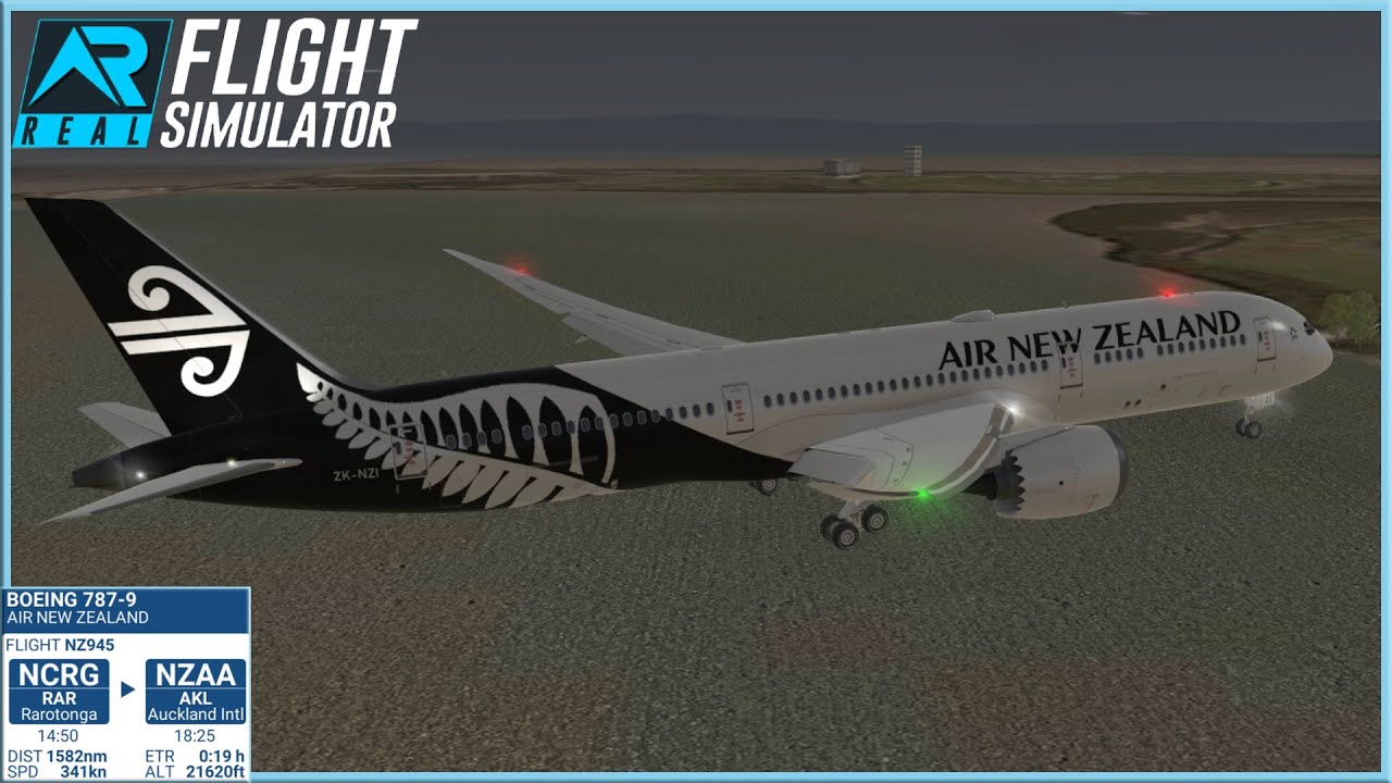 Air New Zealand NZ945 B787-9DREAMLINER Landing at Auckland Airport ...