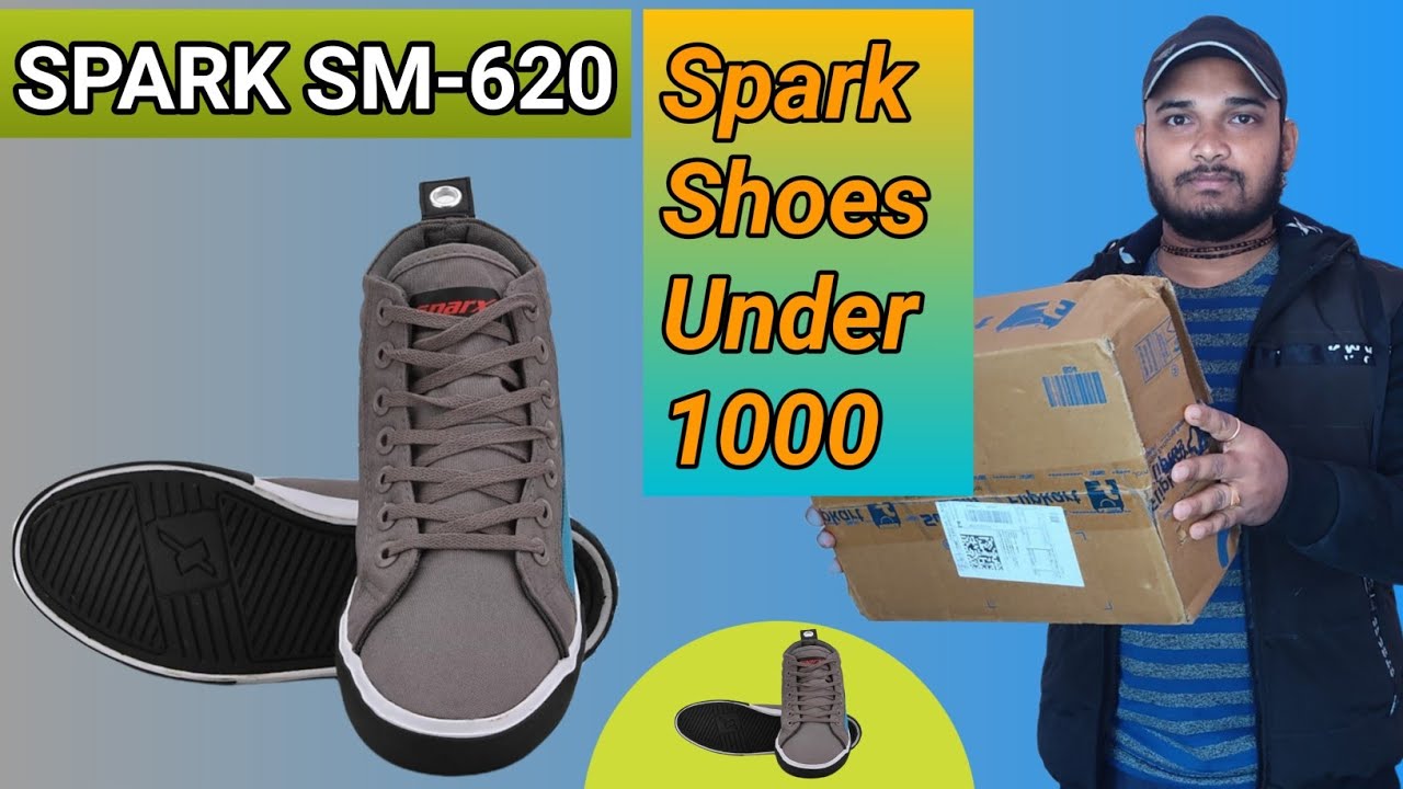 Spark SM-620 | Spark SM-620 Unboxing | Spark Shoe Review | Spark Shoe ...