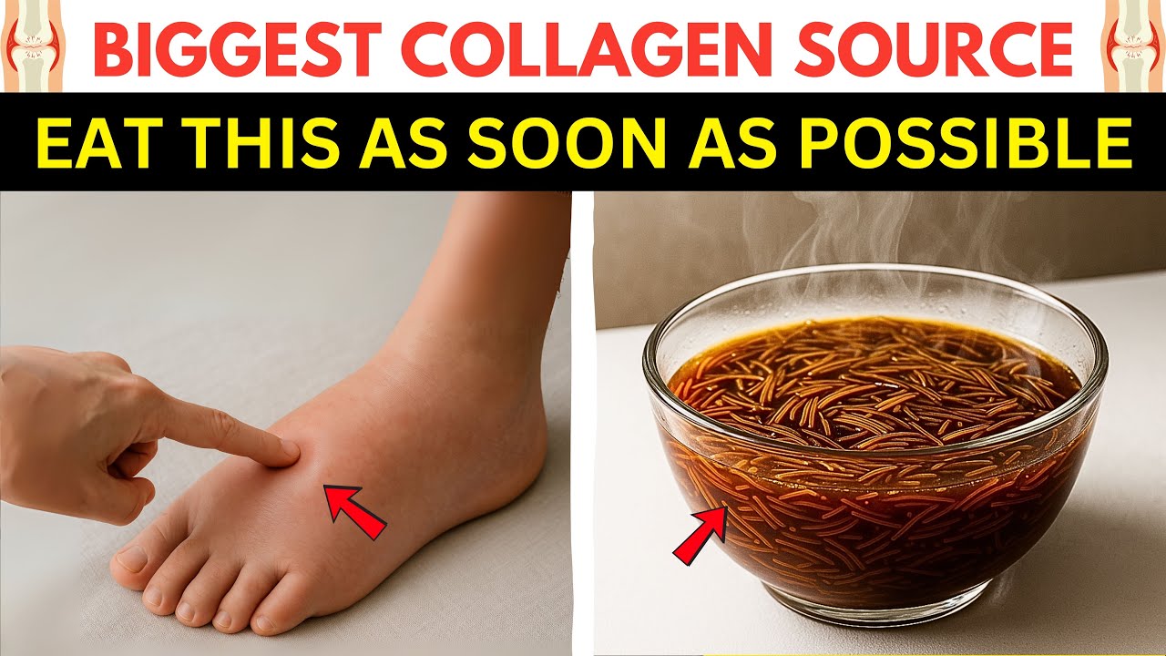 GOODBYE Swelling! 9 Collagen-Rich Foods You MUST Eat for Your LEGS and ...