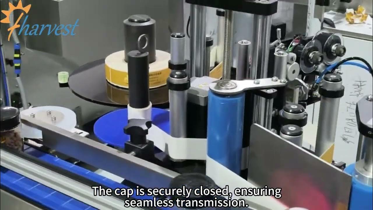 double head capping machine for glass bottle, High-speed and precision ...