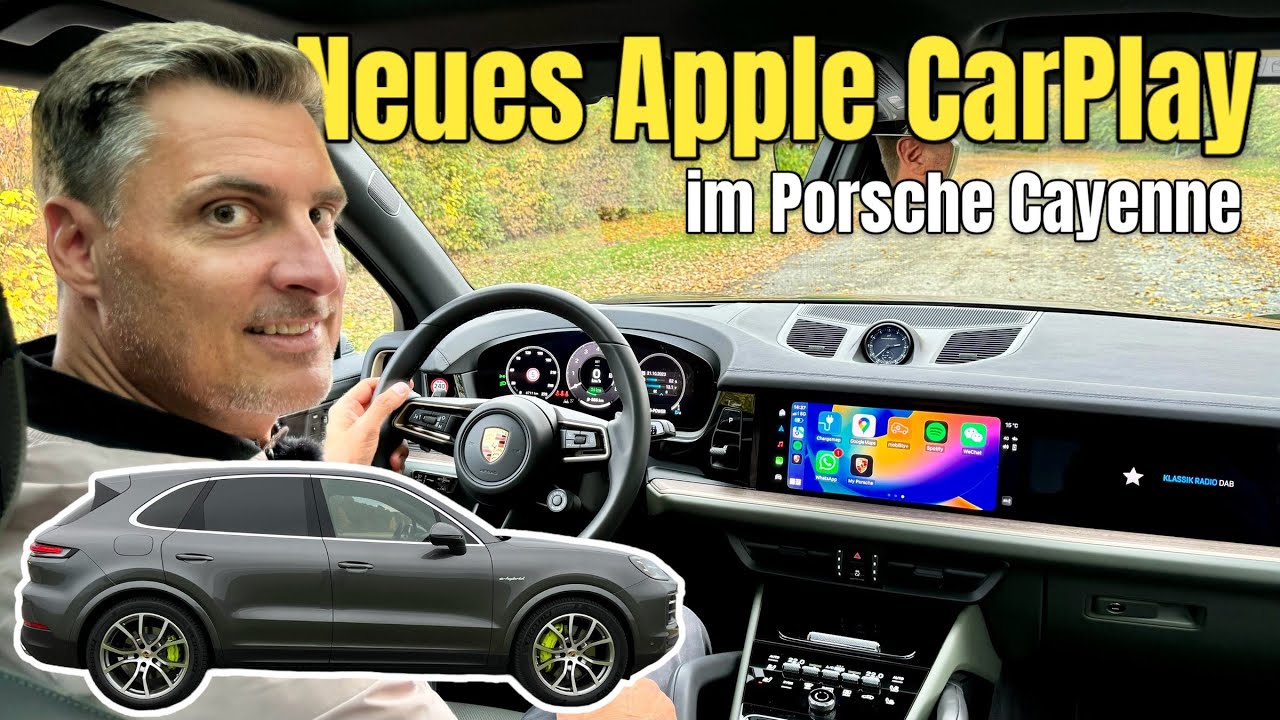 Neues Apple CarPlay und mehr Google-Apps bei Porsche: Test mit iPhone ...
