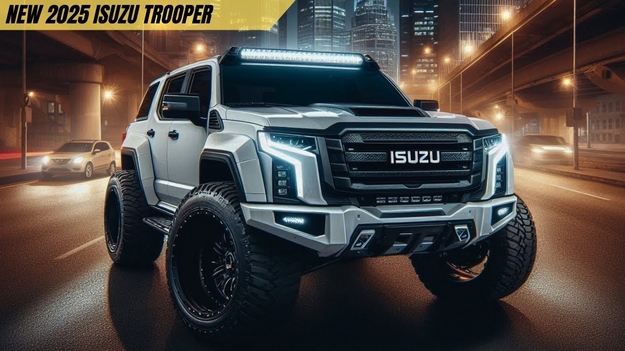 NEW 2025 Isuzu Trooper First Look – The Rugged Beast Returns! - YouTube