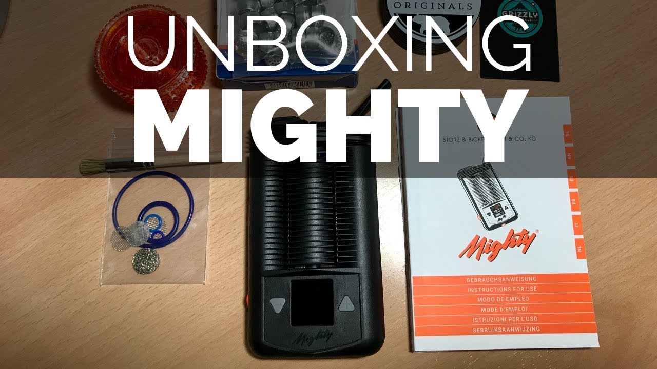 Unboxing vaporizador Mighty (Storz & Bickel) - YouTube