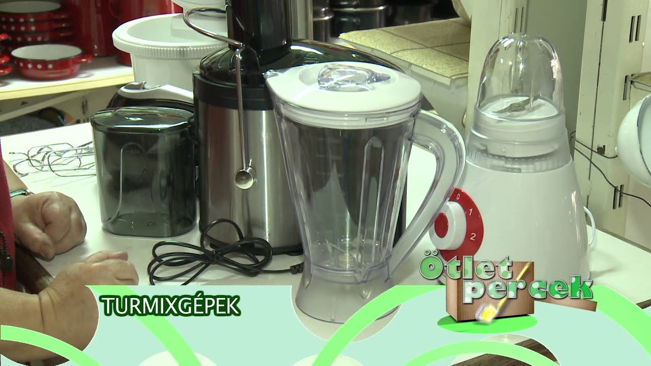 Ötletpercek - turmixgépek - YouTube
