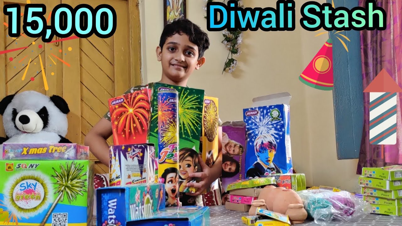 15,000 Biggest Diwali Stash 2022| Crazy Diwali Stash #viral - YouTube
