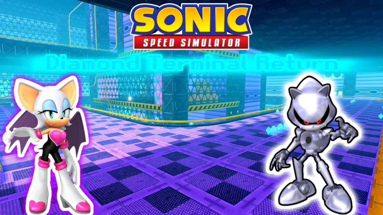 Sonic Speed Simulator: Unlocking Rouge the Bat and Chrome Metal Sonic ...