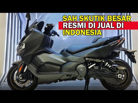 motor matic besar resmi di jual di indonesia keren parah maxsym tl 500