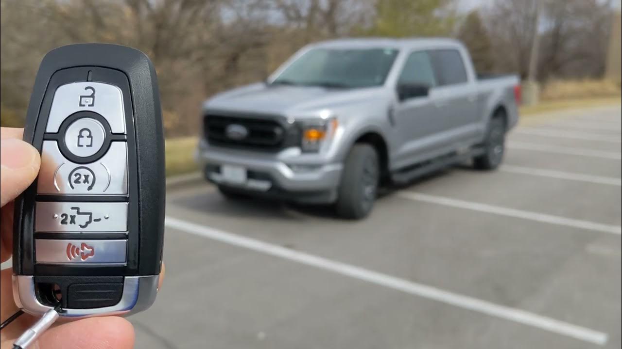 2023 Ford F-150 How to use remote start - YouTube