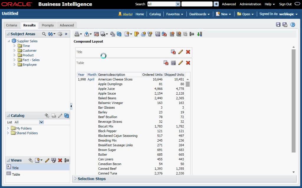 Create a report in Obiee | OBIEE TUTORIALS | CLASS 1 - YouTube