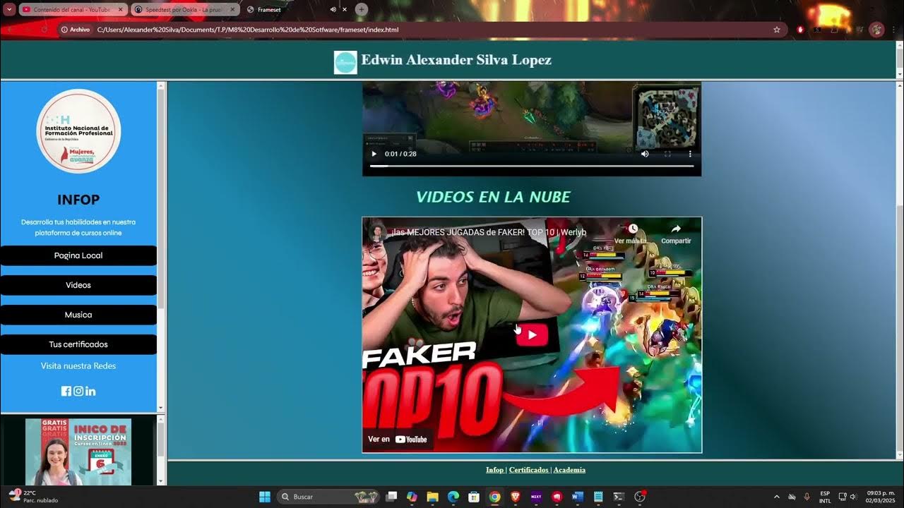 Practicas Html y CSS - YouTube