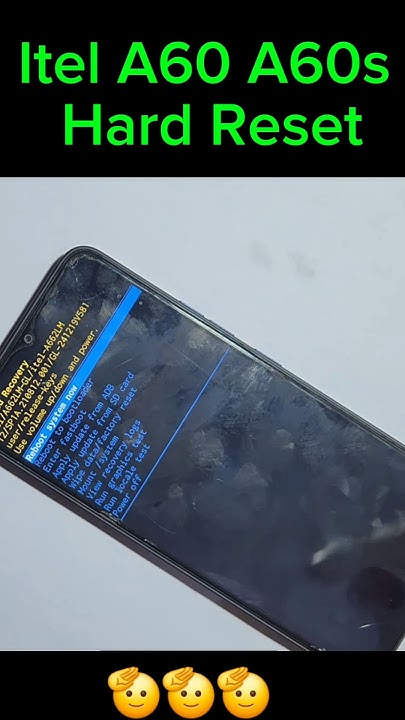 Itel A60 Hard Reset | Itel (A662L) Pattern Lock Remove | Without Pc | Password Forgot Erase all ...