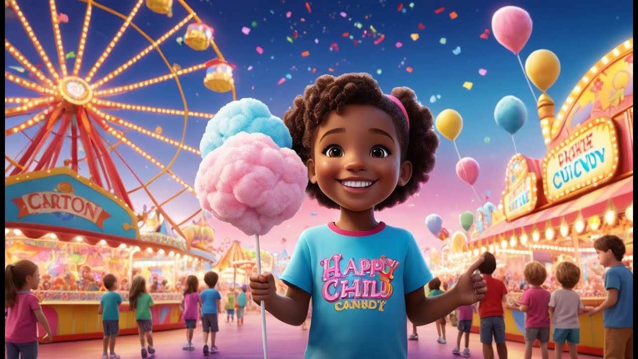 Cotton Candy, Sweet and Light Delight | Colorful Candy Song for ...