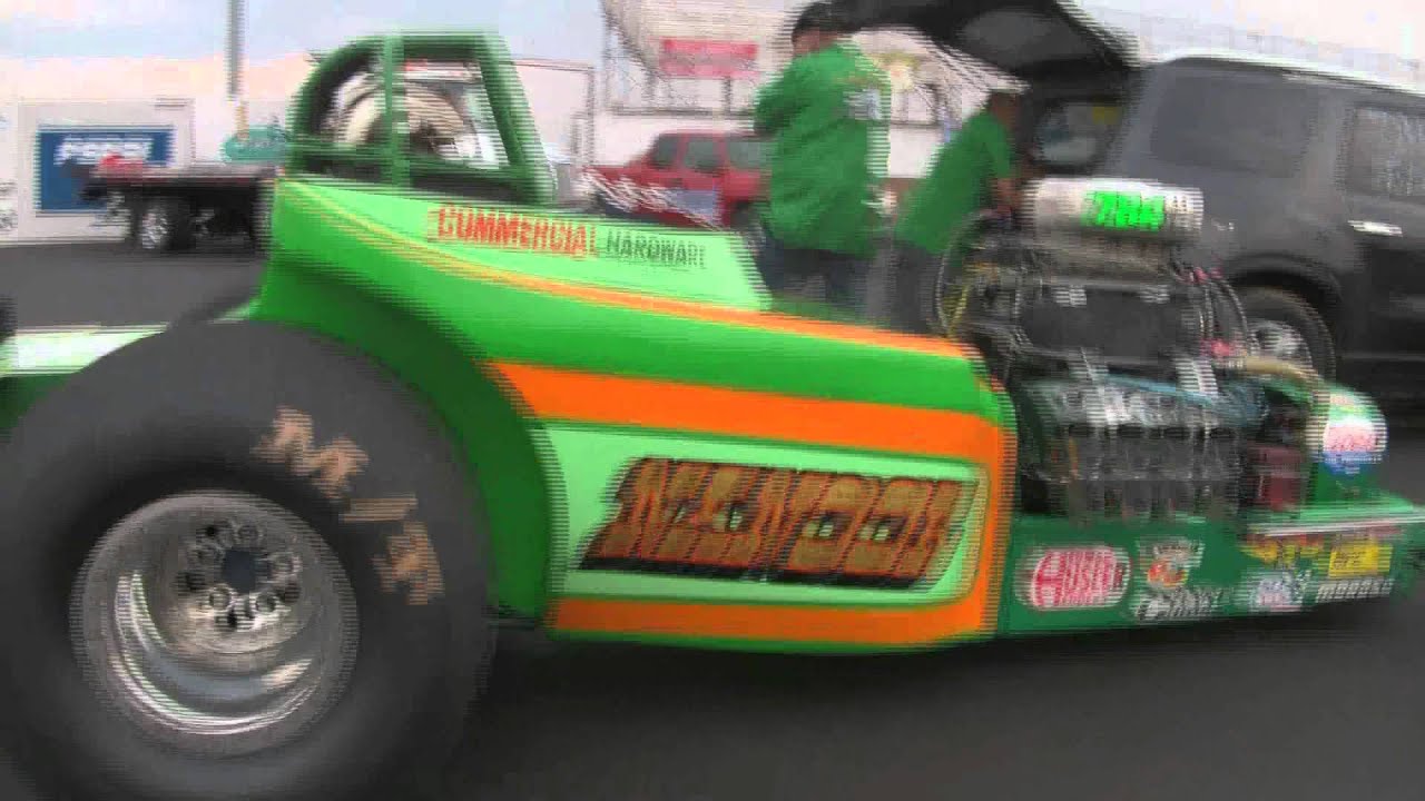 2011 Bakersfield Saturday Night Nitro Fuel Altereds - YouTube