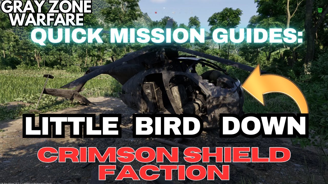 Little Bird Down Quick Guide CRIMSON SHIELD Gray Zone Warfare # ...