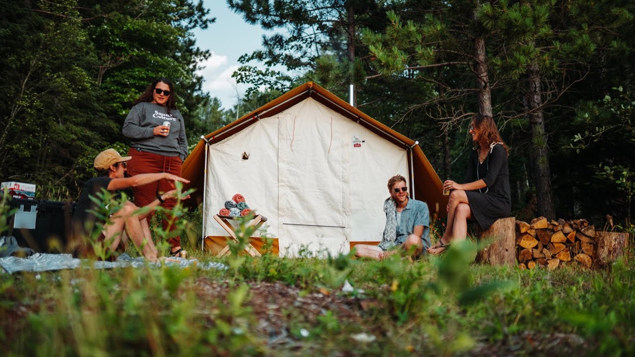 Introducing the Portable Sauna Tent - YouTube