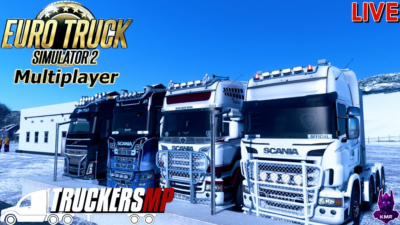 Ets2 MP "WINTER MODE" | Euro Truck Simulator 2 Multiplayer / Truckers ...