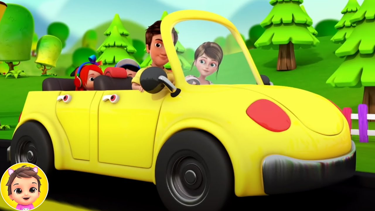 Driving Down the Road, Nursery Rhymes And Baby Songs - YouTube