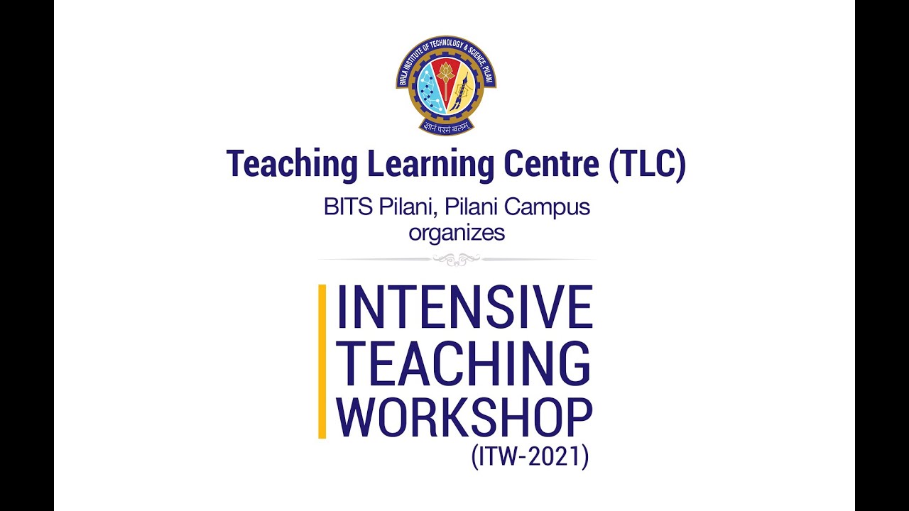 Intensive Teaching Workshop 2021 - YouTube