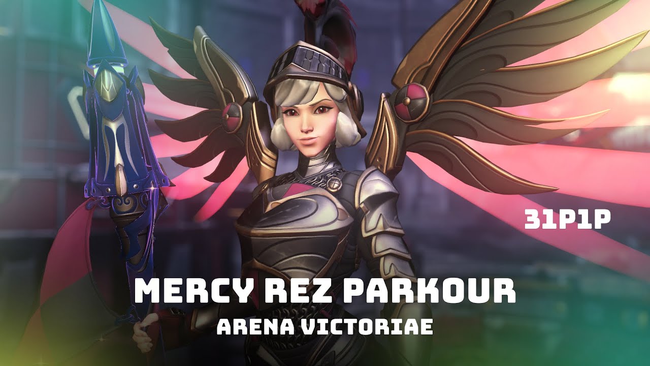 Mercy Rez Parkour Arena Victoriae ☆ [31P1P] - YouTube