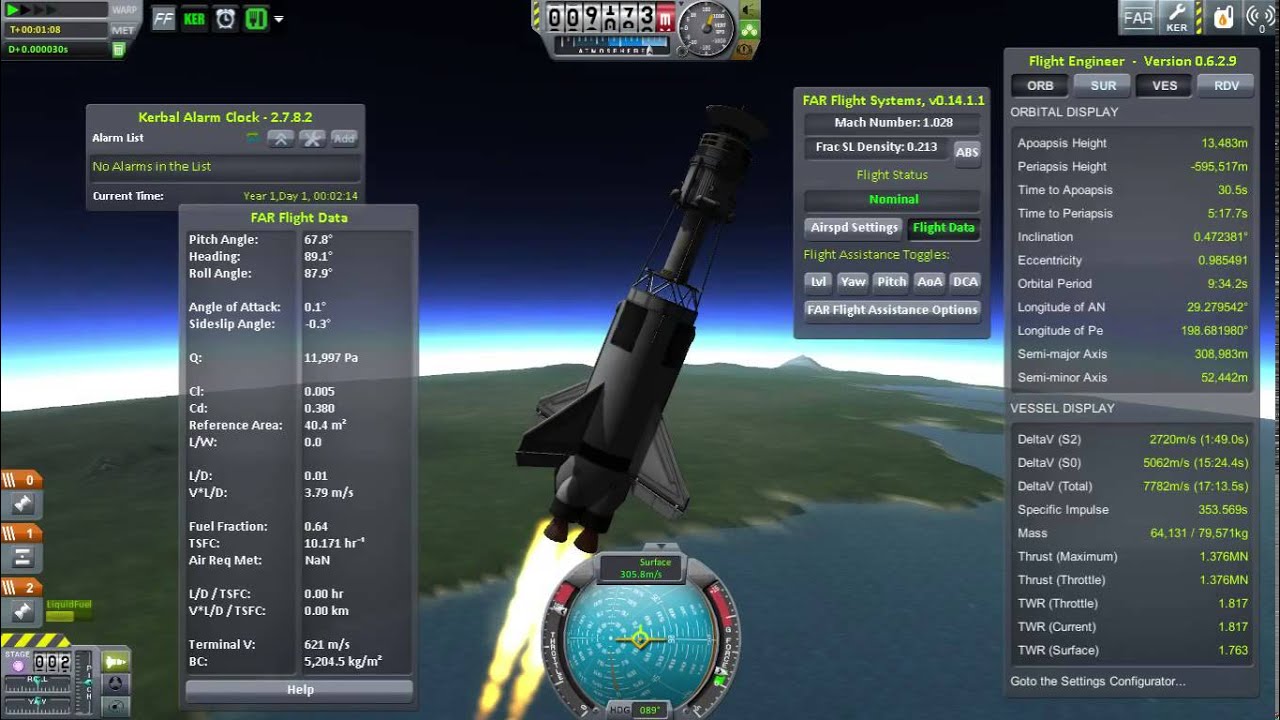 KSP Realism Tutorial: Rockets in Ferram Aerospace Research - YouTube