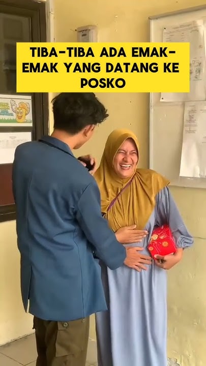 momen lucu ketika KKN ada emak-emak hamil yang minta dielus-elus perutnya ‼️‼️ #ngakak #lucu # ...