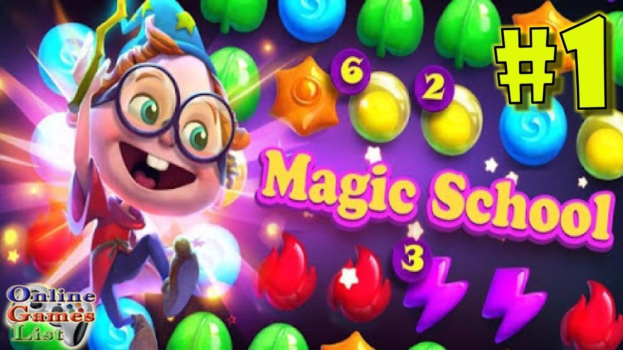 Magic School Level 1-10 Walkthrough Gameplay HD - YouTube