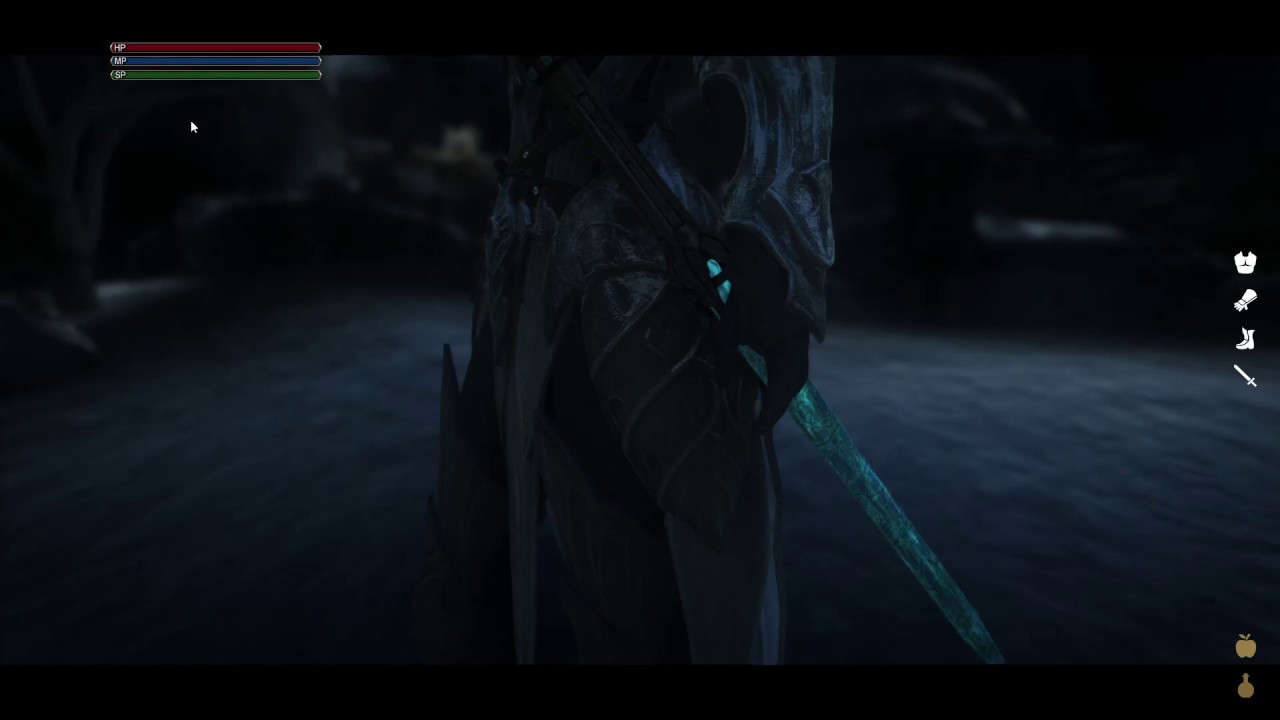 Ayleid Crystal Sword - Glow Preview - YouTube