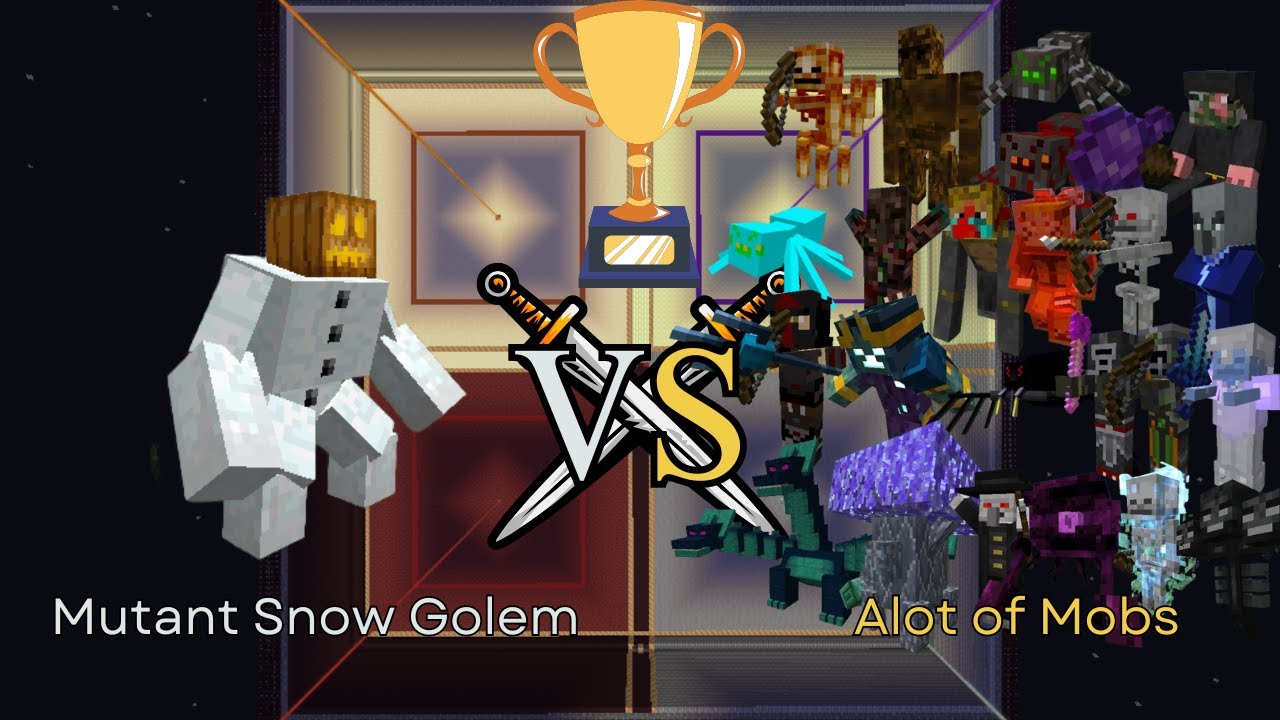 Mutant Snow Golem dying for 2 hours and 15 minutes - YouTube
