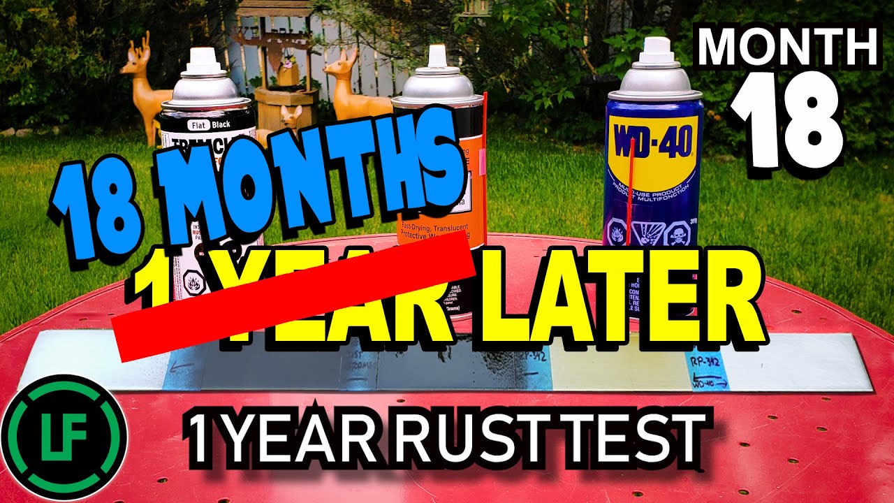 BEYOND 1 Year RUST Test - 18 MONTHS LATER - Tremclad Rust Reformer ...
