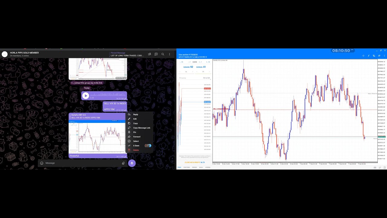 VIX 50 1S INDEX LONG TERM UPDATE! - YouTube