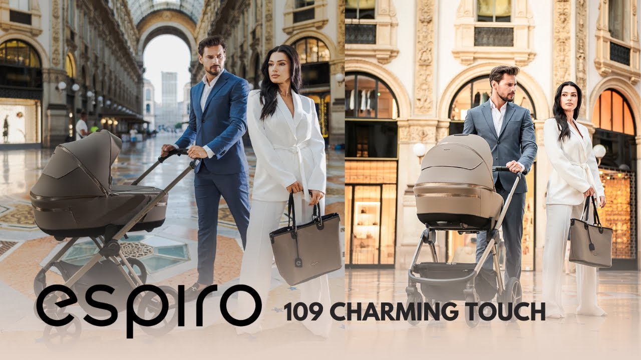 Espiro Miloo 109 charming touch collection 2024 . Новая коллекция шикарной коляски - YouTube