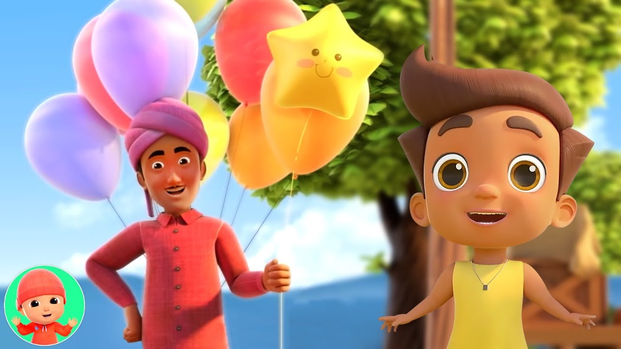Gubbare Wala, गुब्बारे वाला, Dhobi Aaya + Hindi Kids Song and Nursery ...