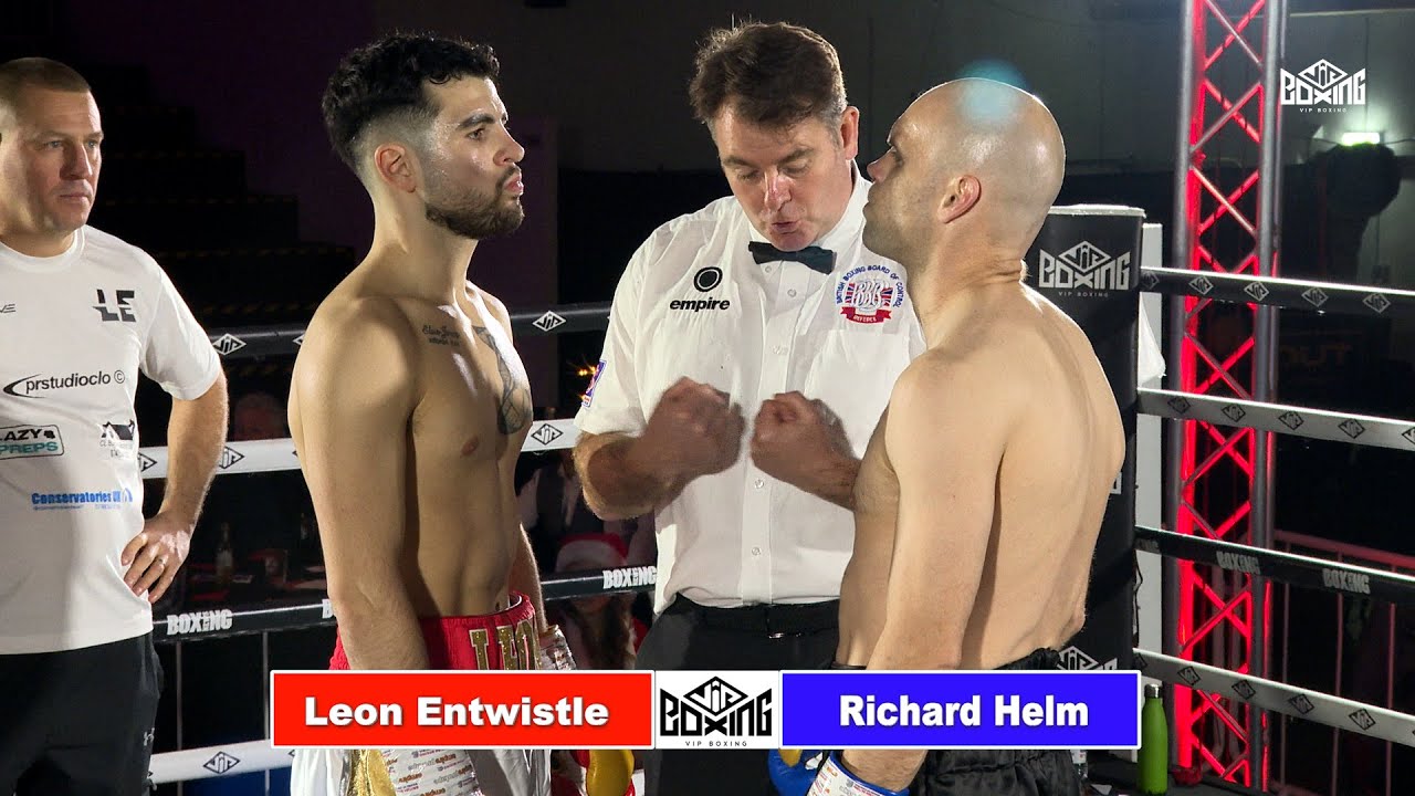 FULL FIGHT | Leon Entwistle v Richard Helm | Jolly Boys Christmas Show ...