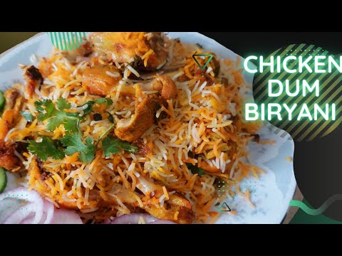 Dum Biryani Recipe |Steam Masala Biryani Kachi Chicken Biryani - YouTube