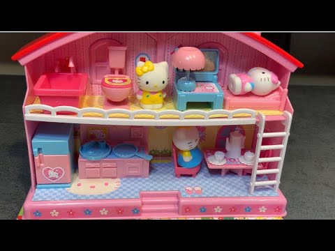 10 Minutes Satisfying With Unboxing New Hello Kitty House Set - YouTube