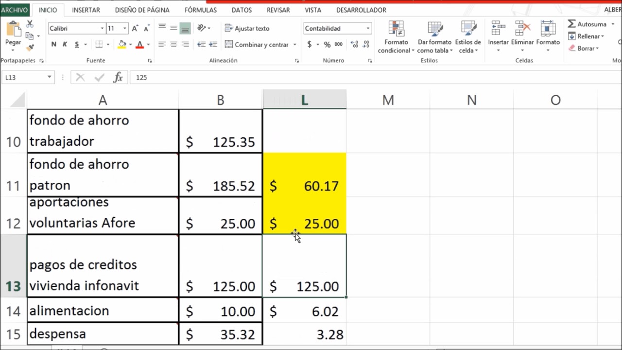 calculo de pago de aguinaldo - YouTube