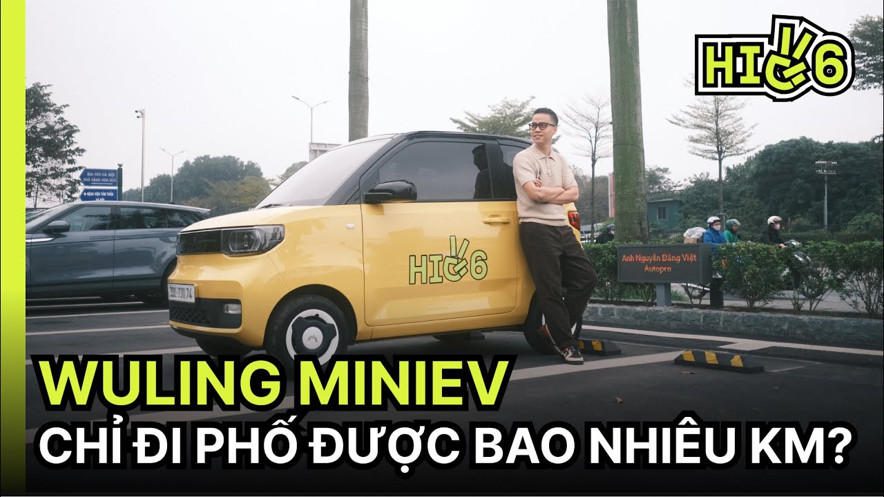 Wuling MiniEV 5 ngày chạy phố mãi không hết pin, cho bạn thử lại tưởng lái xe đồ chơi - YouTube