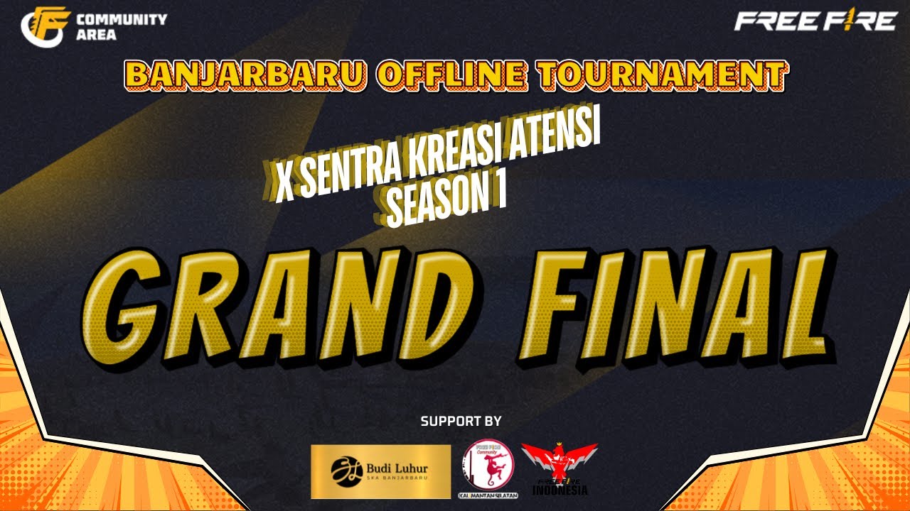 GRAND FINAL | OFFLINE TOURNAMENT BANJARBARU X CAFE SKA S1| BATTLE ...